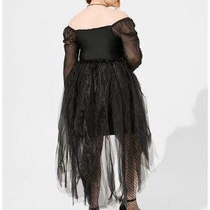 torrid | Dresses | Torrid Black Off Shoulder Whimsygoth Gothic Witch ...